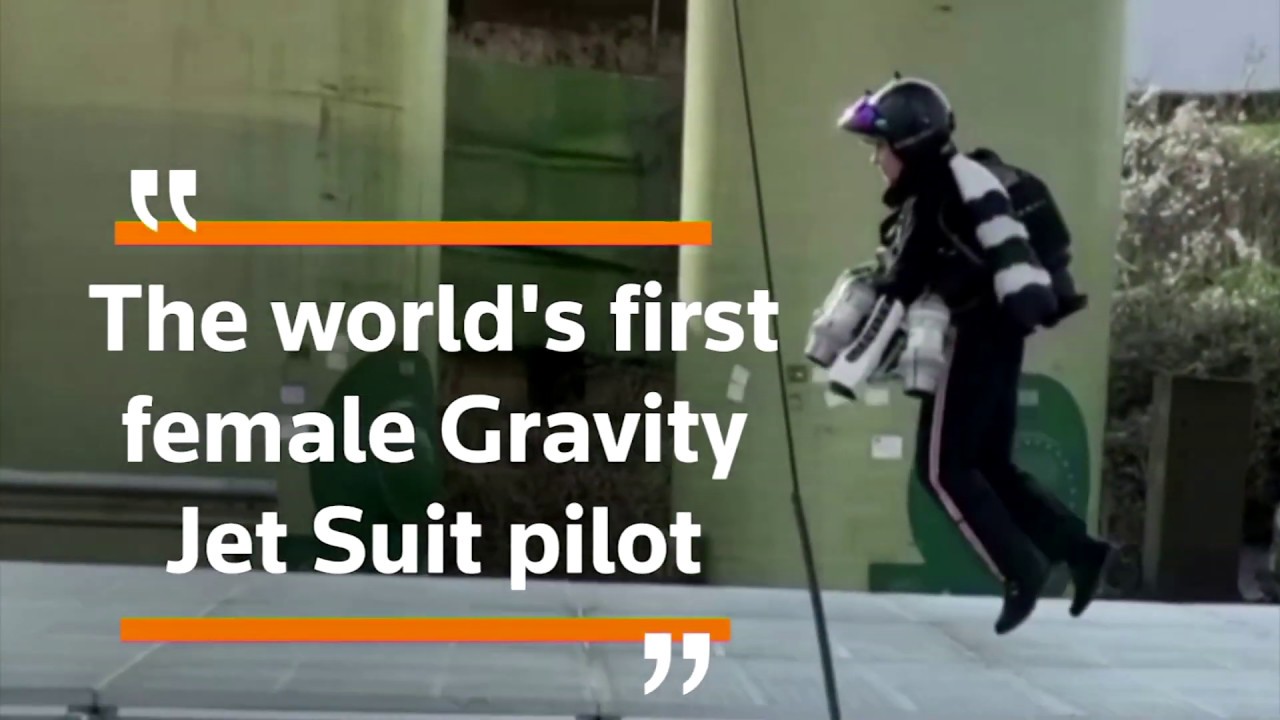 Meet the world's first female jetpack pilot - YouTube