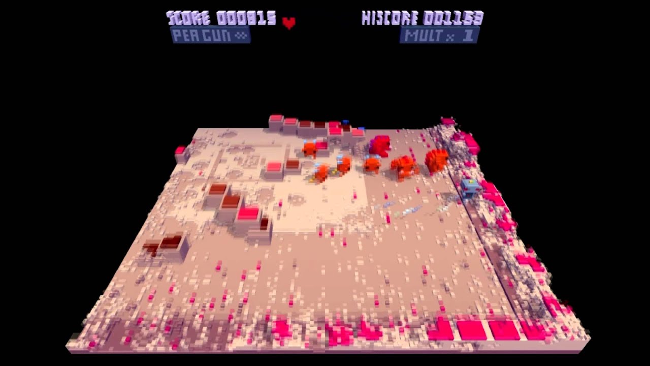 Voxatron [ARCADE] Gameplay - YouTube