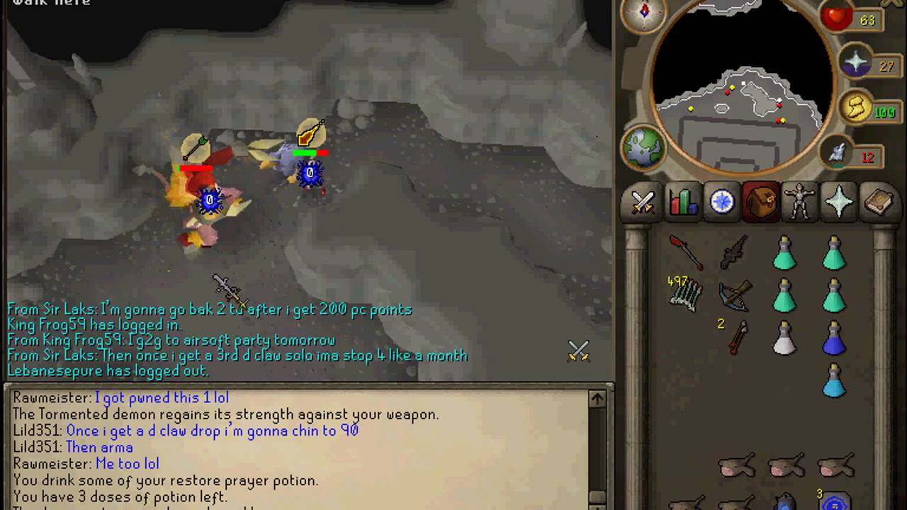 Runescape Top Drops and Bank --- Worth over 100M --- - YouTube