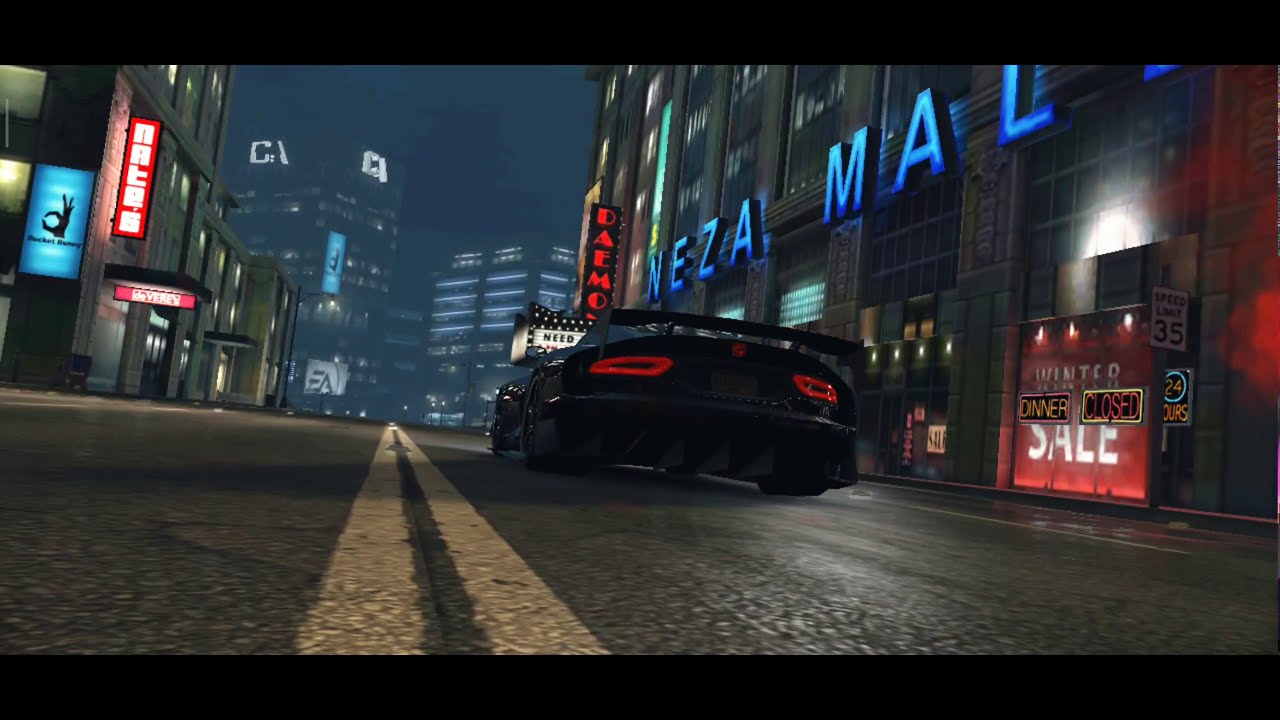 Nfs no Limits Neon Nights - YouTube