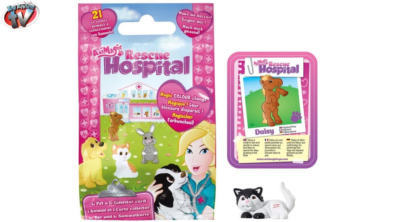 AniMagic Rescue Hospital: Mystery Pet Blind Bags Toy Review, Vivid ...