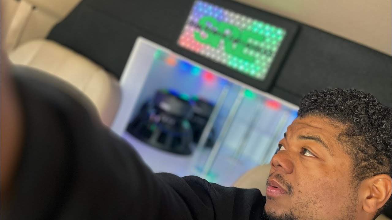 Sitting In The Backseat With 4x15” Subs #deafbonce #bass - YouTube