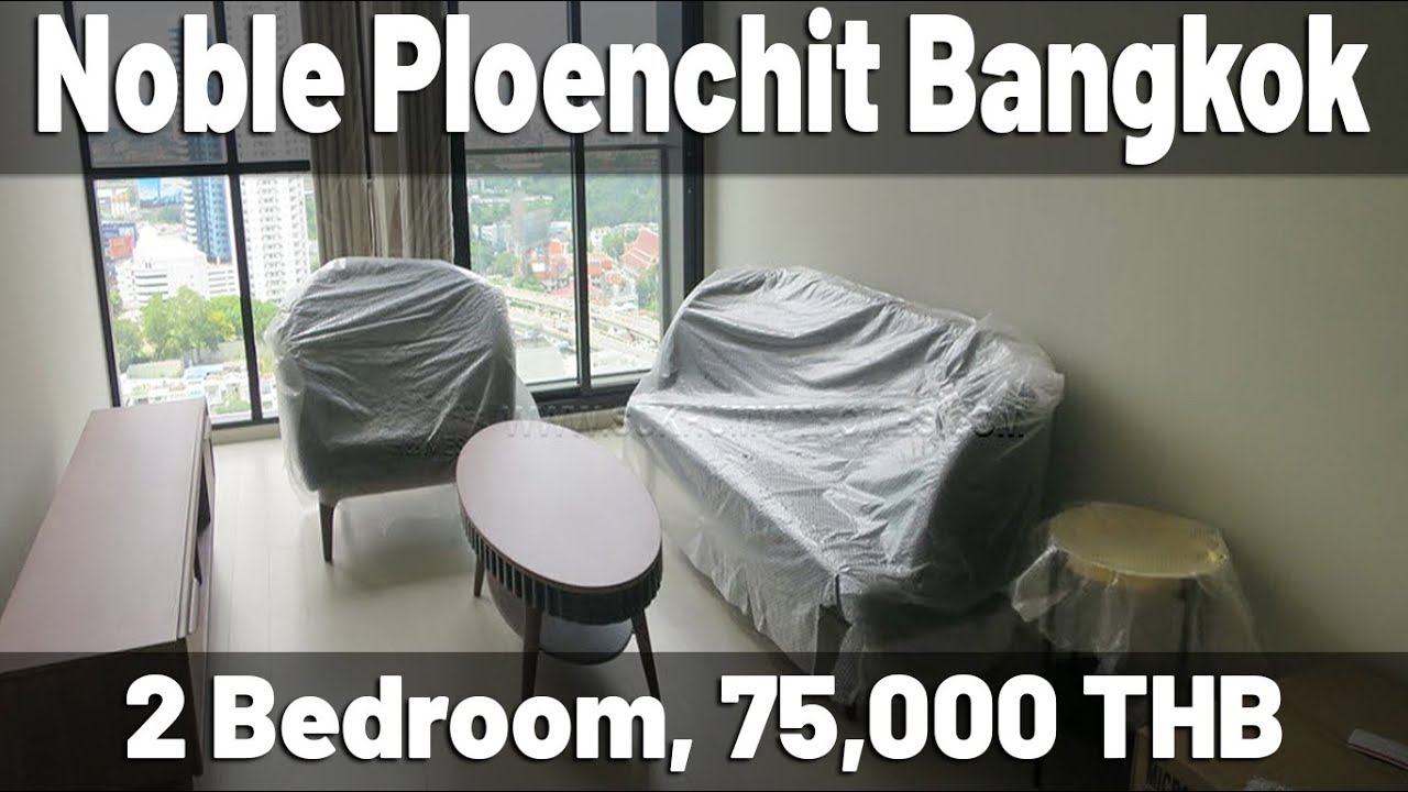 Noble Ploenchit 2 bedroom condo 76 sqm 75,000 THB - YouTube