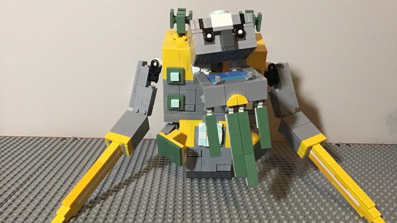 I built the Tempest golem out of Lego - YouTube
