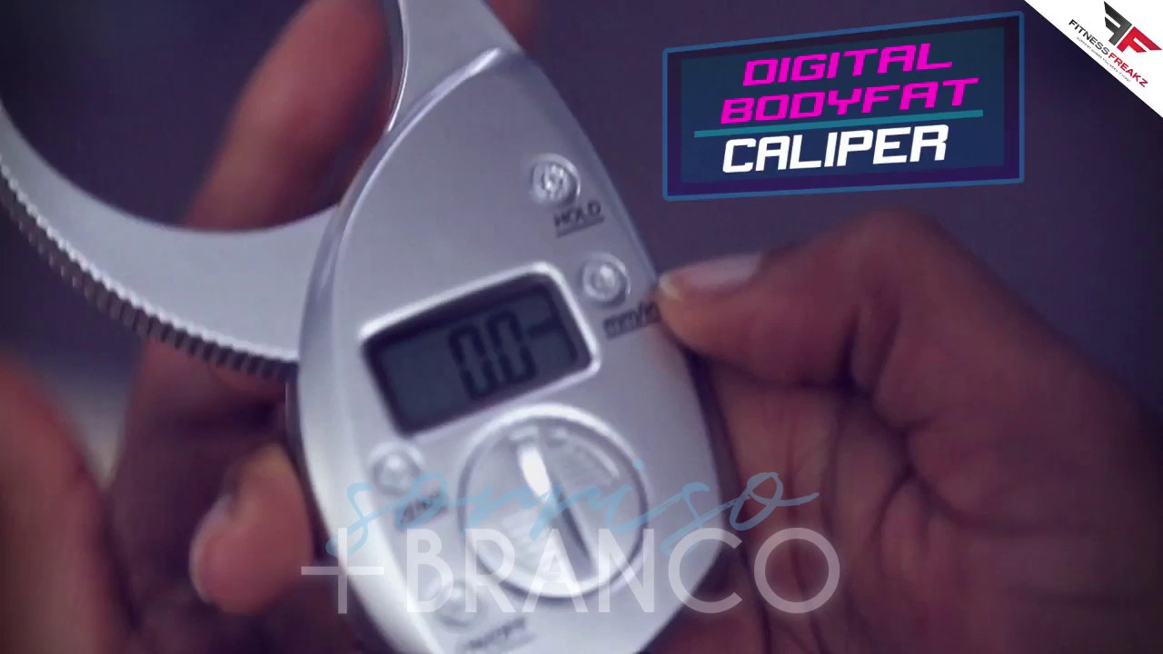 Adipômetro digital - YouTube