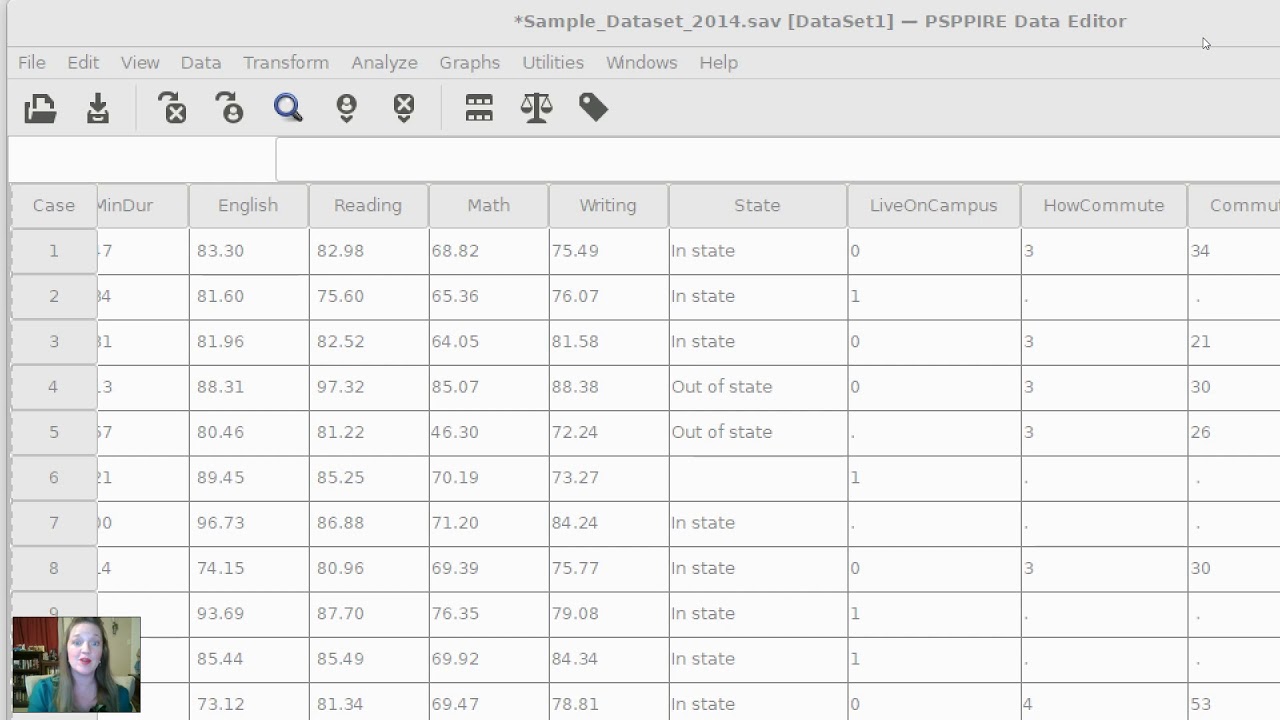 Learning PSPP Guide 7 - Paired Samples t-test - YouTube