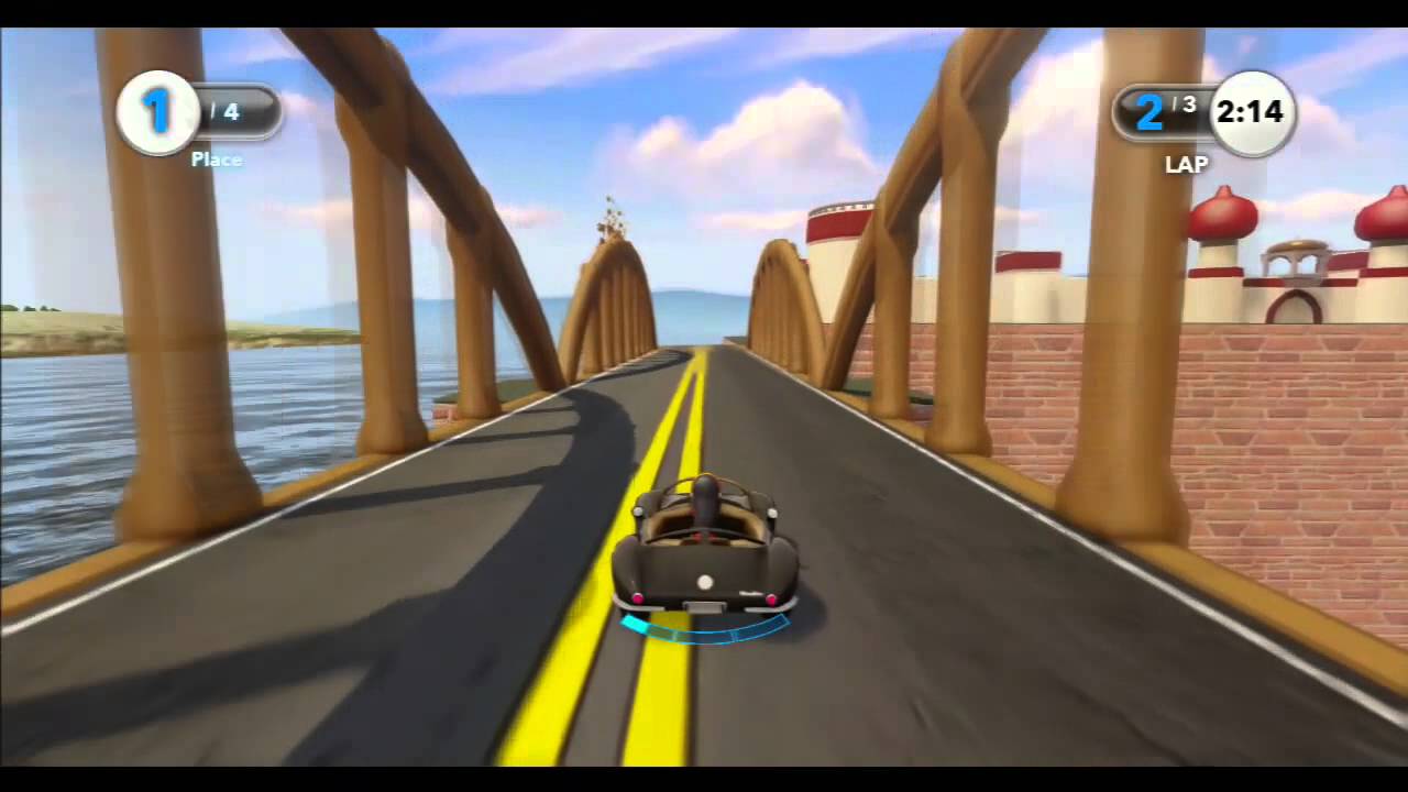 DISNEY INFINITY: Bella City (Race track) - YouTube