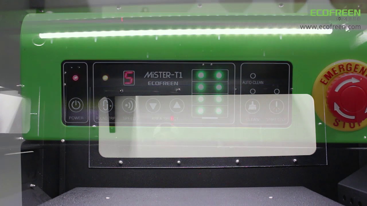 Mister-T1 Pretreatment Machine by Ecofreen Co., Ltd. in Korea - YouTube
