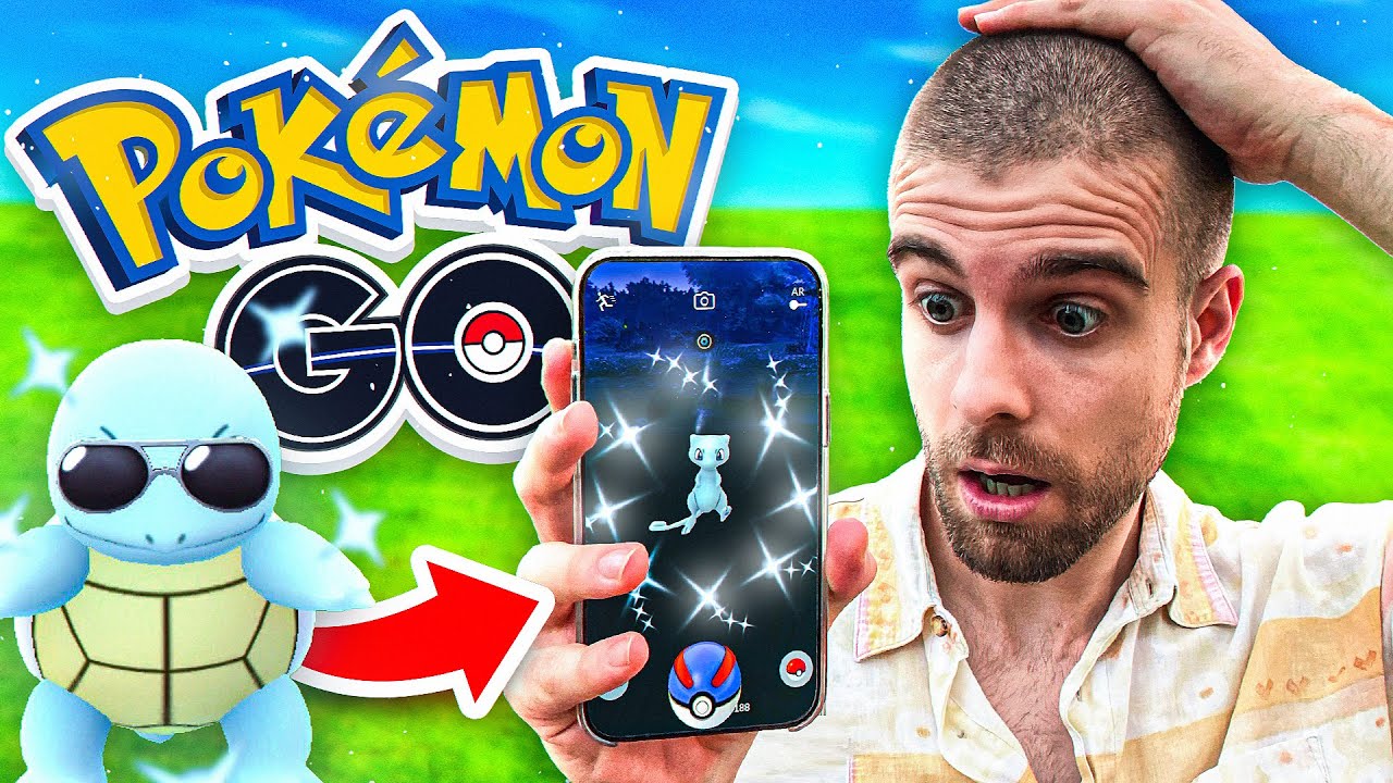 JULIAN spielt zum 1. Mal POKEMON GO nach 5 Jahren 😳😍 - YouTube