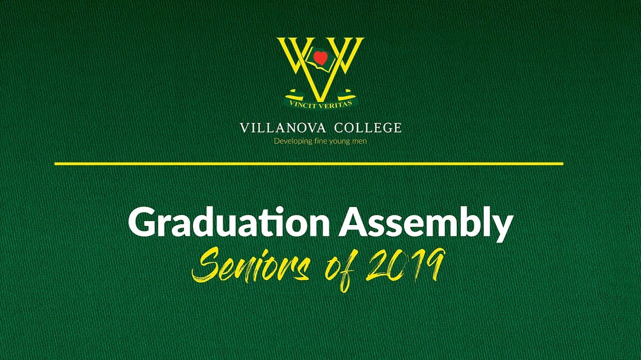 Villanova College Graduation Assembly 2019 - YouTube