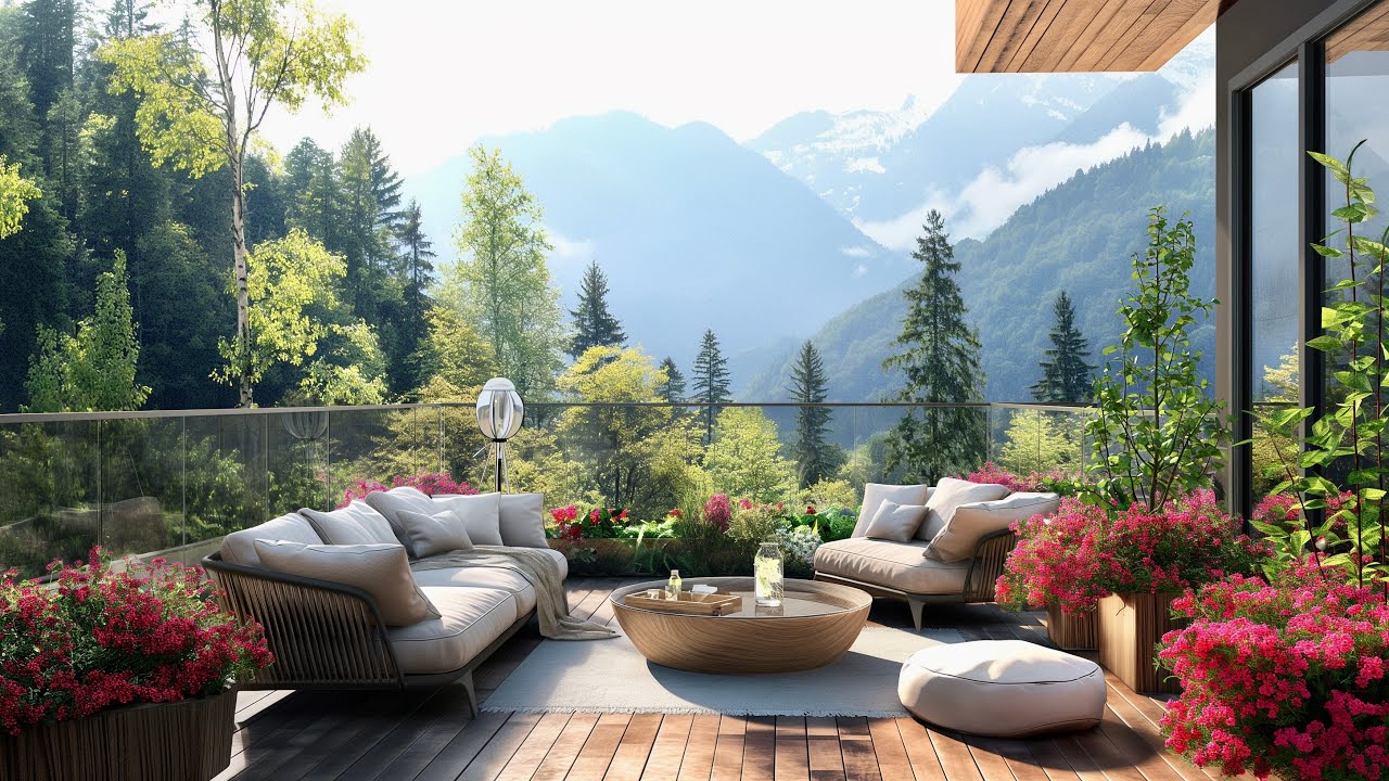 Relaxing Guitar Music with Relaxing Sky Cafe 🌀 Cozy Ambiance Music for ...