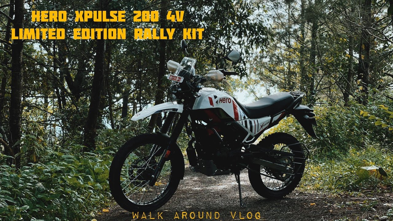 Hero Xpulse 200 4v Limited Edition Rally Edition |WalkAround Vlog - YouTube