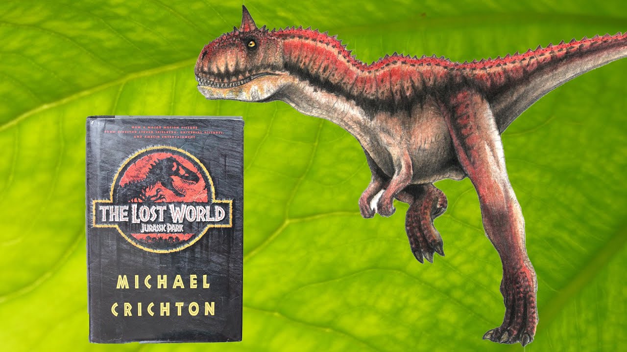Let's Read THE LOST WORLD - Carnotaurus scene - YouTube