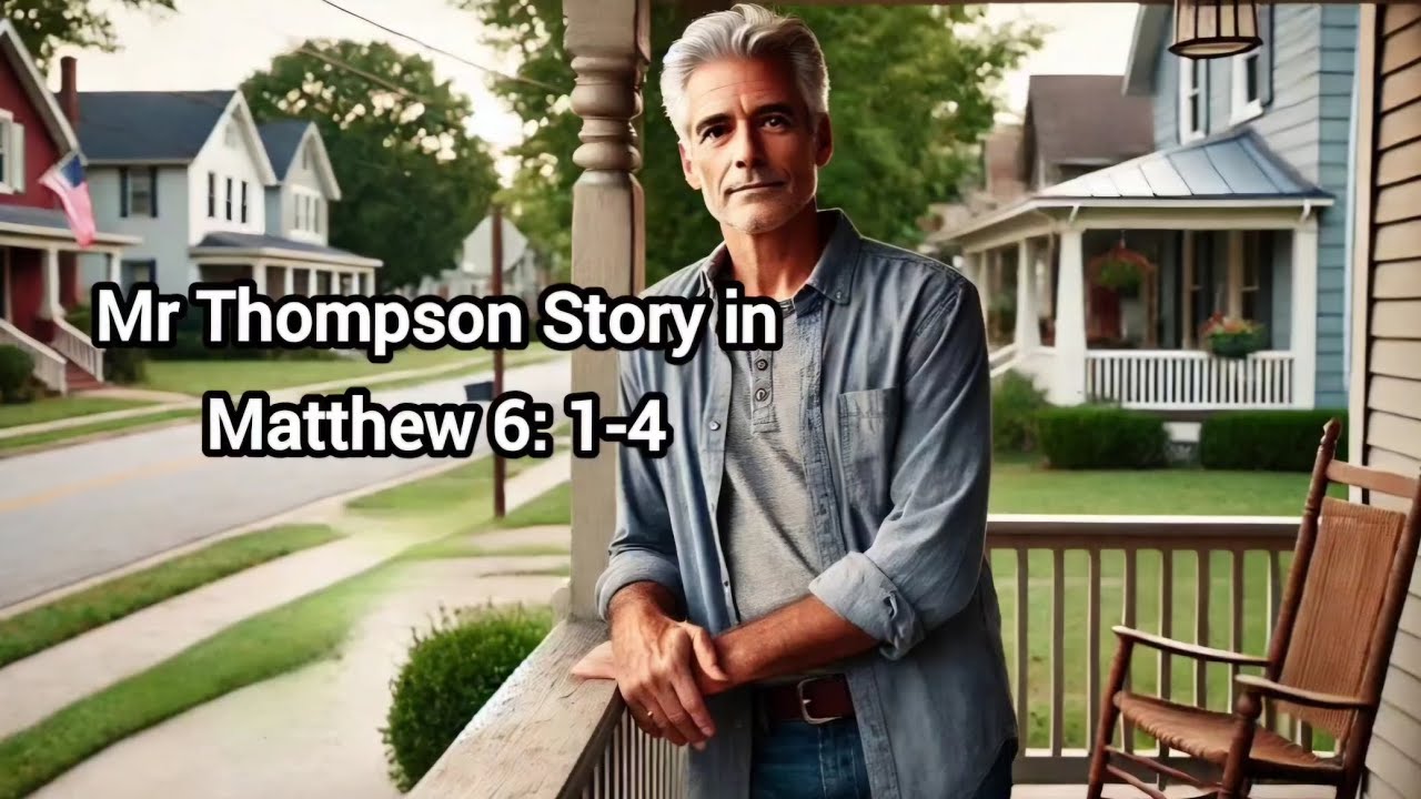 Mr Thompson Story in ~ Matthew 6: 1-4 - YouTube
