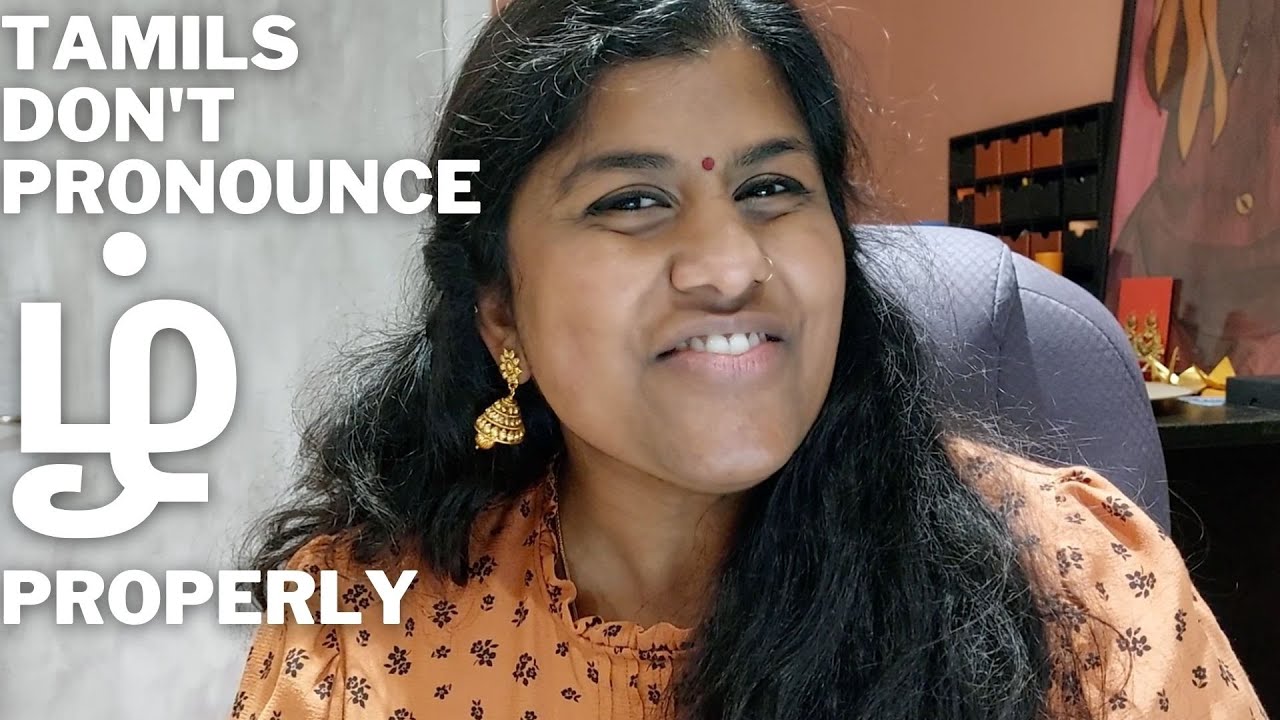 #tamilvlog - Do we really need the retroflex L (ழ் zh) in Tamil? - YouTube