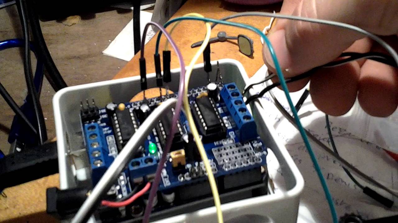 Programmation porte automatique arduno 12.7 - YouTube