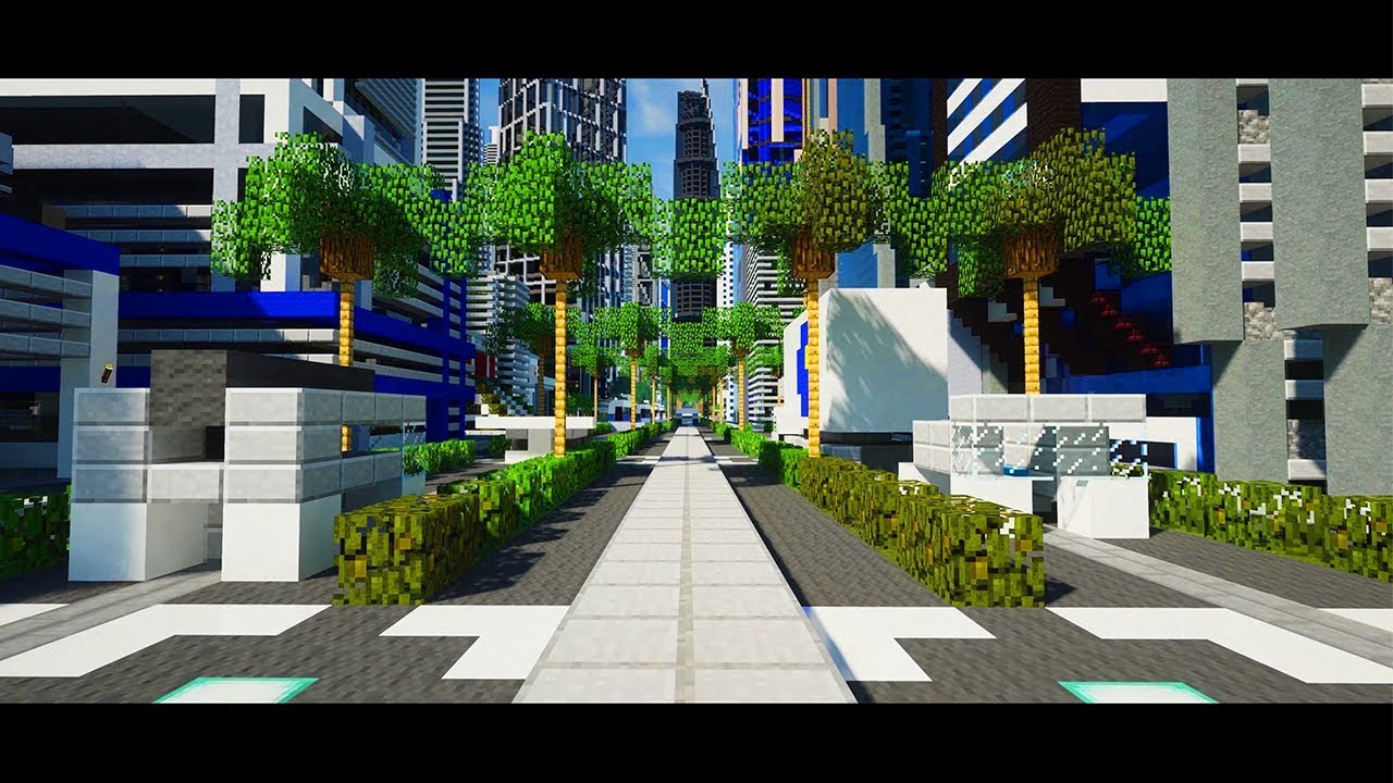Minecraft Cinematic | City | SEUS PTGI E6 Ray Tracing [4K] - YouTube