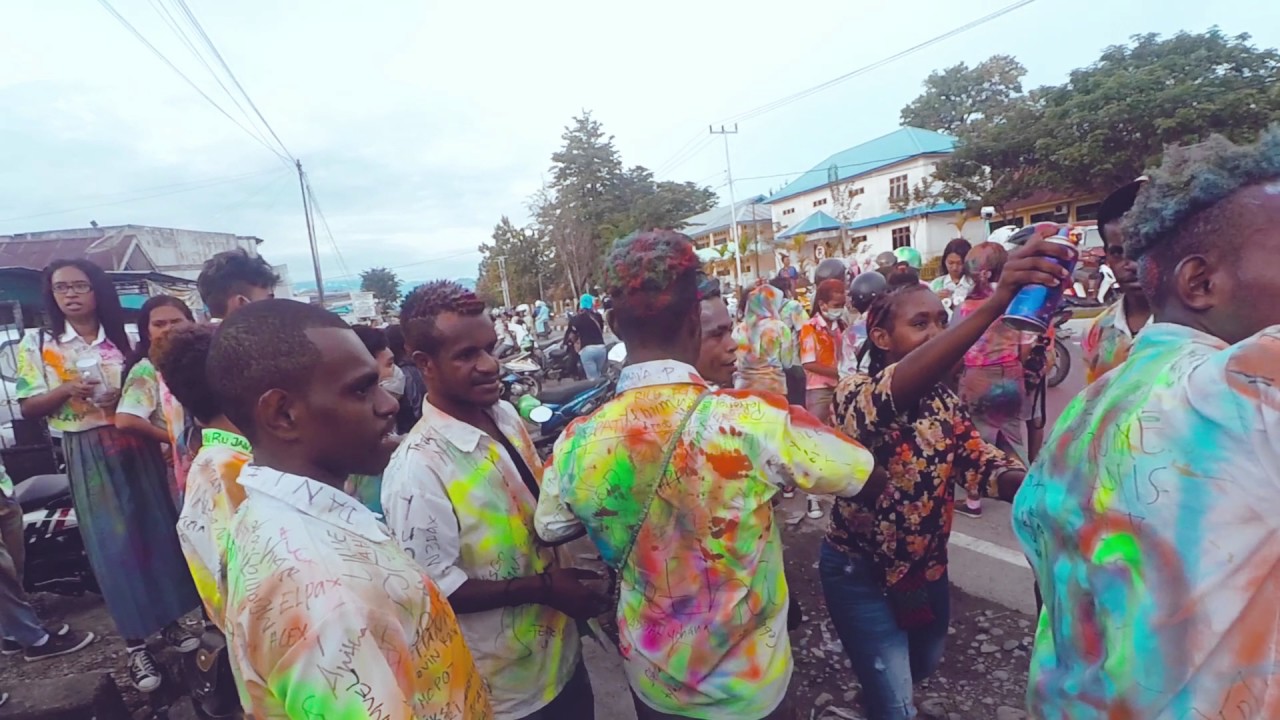 SMANSA TIMIKA (Kelulusan Angkatan 23) - YouTube