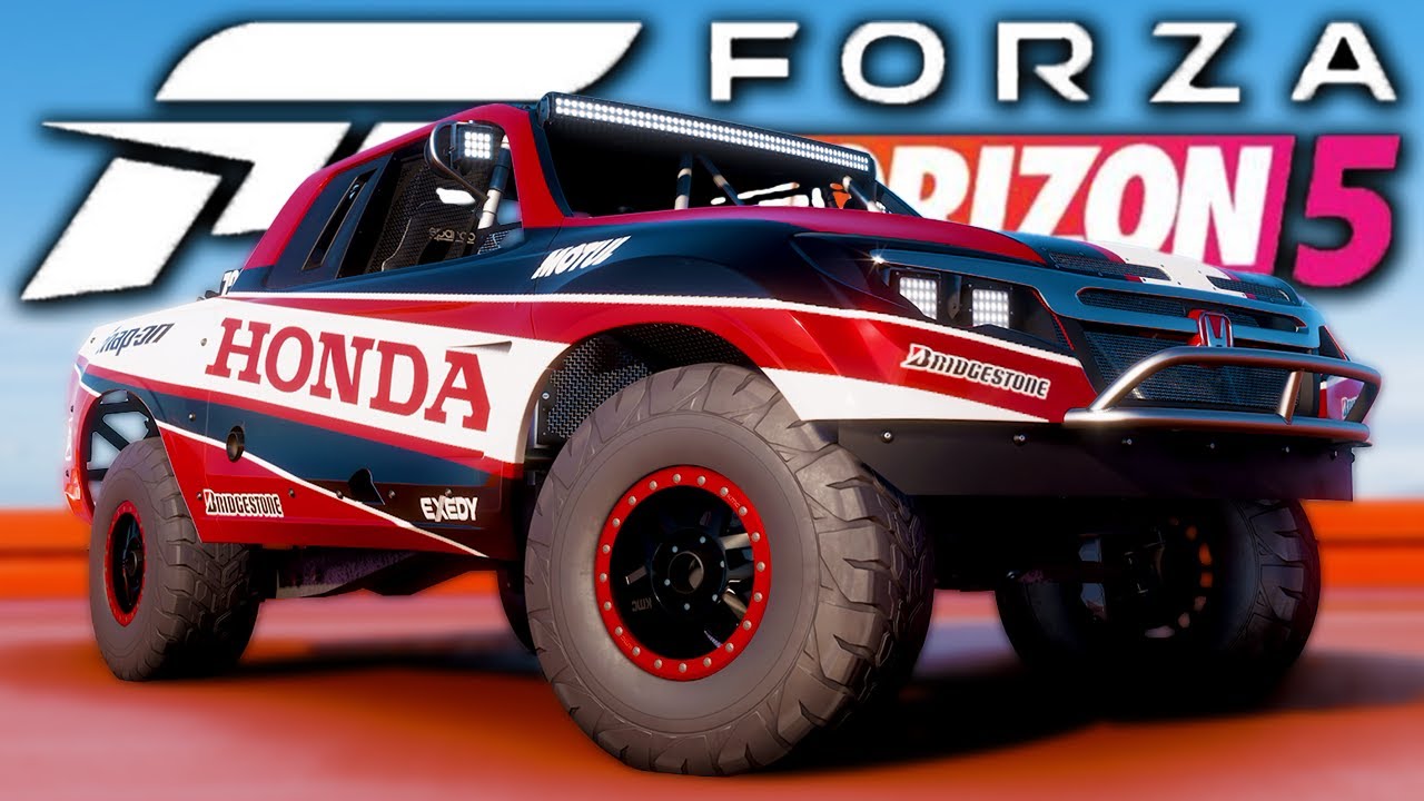 Forza Horizon 5: Honda Ridgeline Baja Trophy Truck (FH5 Customization ...