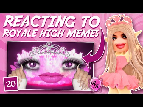 Reacting To The FUNNIEST Royale high Memes! Advent Day 20 - YouTube
