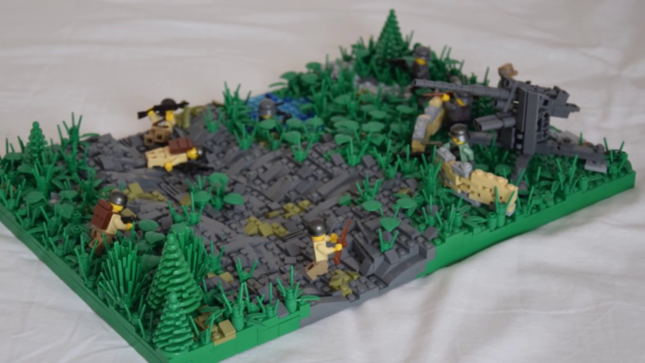 LEGO WW2 Netherlands Invasion 1944 - Overloon - YouTube
