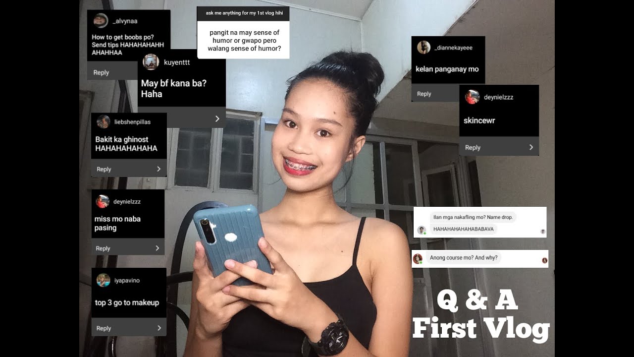 Q & A || first vlog - YouTube