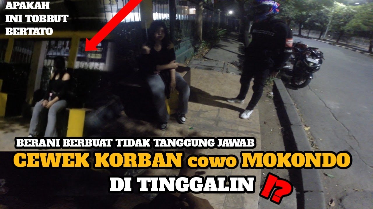 TOBRUT ⚠️ DI TINGALIN DI JALAN - MANA LAGI KELIHATAN TATO KUPU KUPU ...