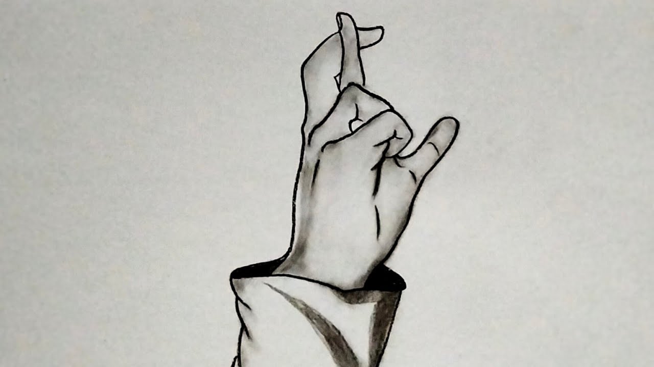 How to draw Hands | Gojo Satoru's Hand Sign step by step | easy ...