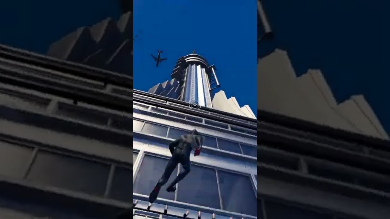 Spiderman Miles Morales - Climbing Highest Building In Game - YouTube