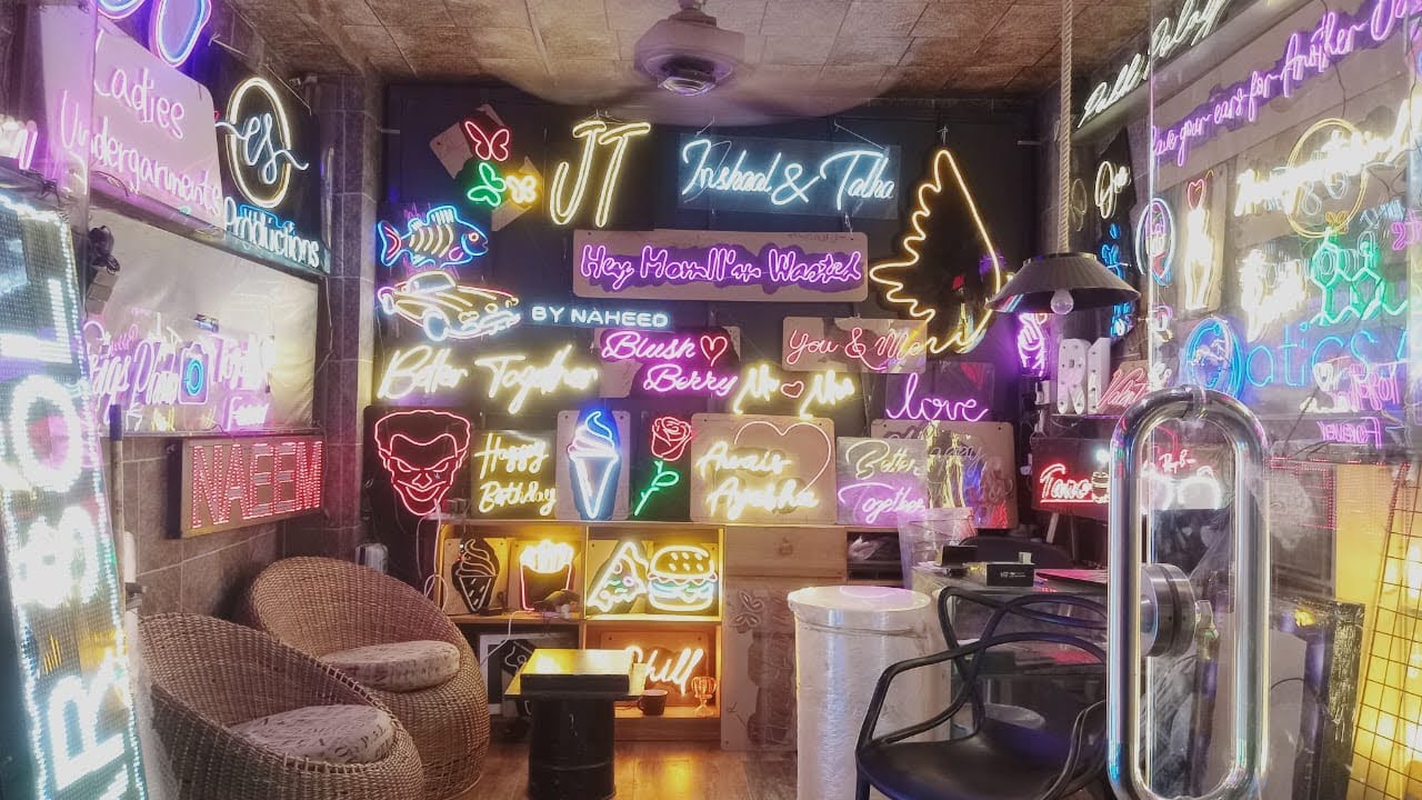 Affordable neon sign maker |Neon Signs|decor|Gift ideas|lights| - YouTube