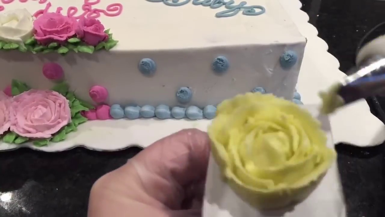 How to Decorate a Simple Sheet Cake to Make it Adorable! Time Lapse ...