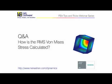 RMS Von Mises Stress Calculation - YouTube