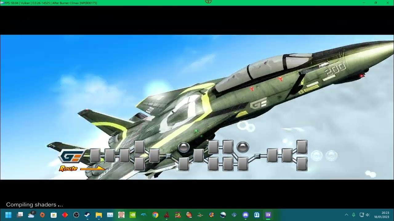 SEGA AFTERBURNER CLIMAX - EX MODE - SUPER TOMCAT - ARCADE FULL PC ARCADE GAMEPLAY 4K LONGPLAY ...