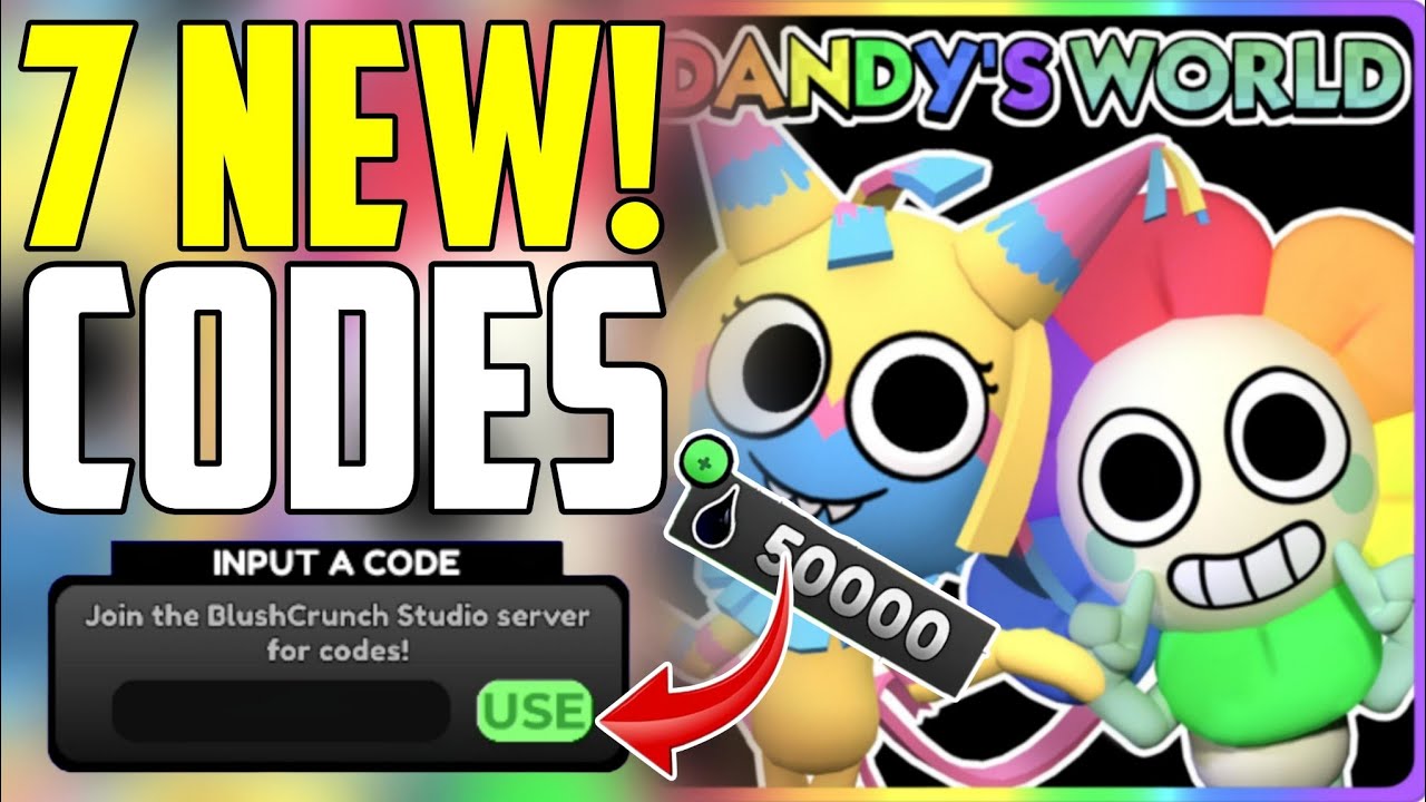 ⚠️ALPHA UPDATE!!⚠️ DANDY'S WORLD ROBLOX CODES 2025 - DANDYS WORLD CODES ...