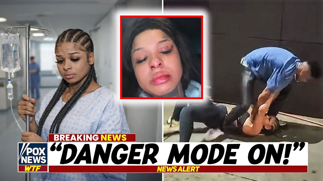 Chrisean Rock RUNS for Safety as Blueface Drama Turns SCARY! - YouTube