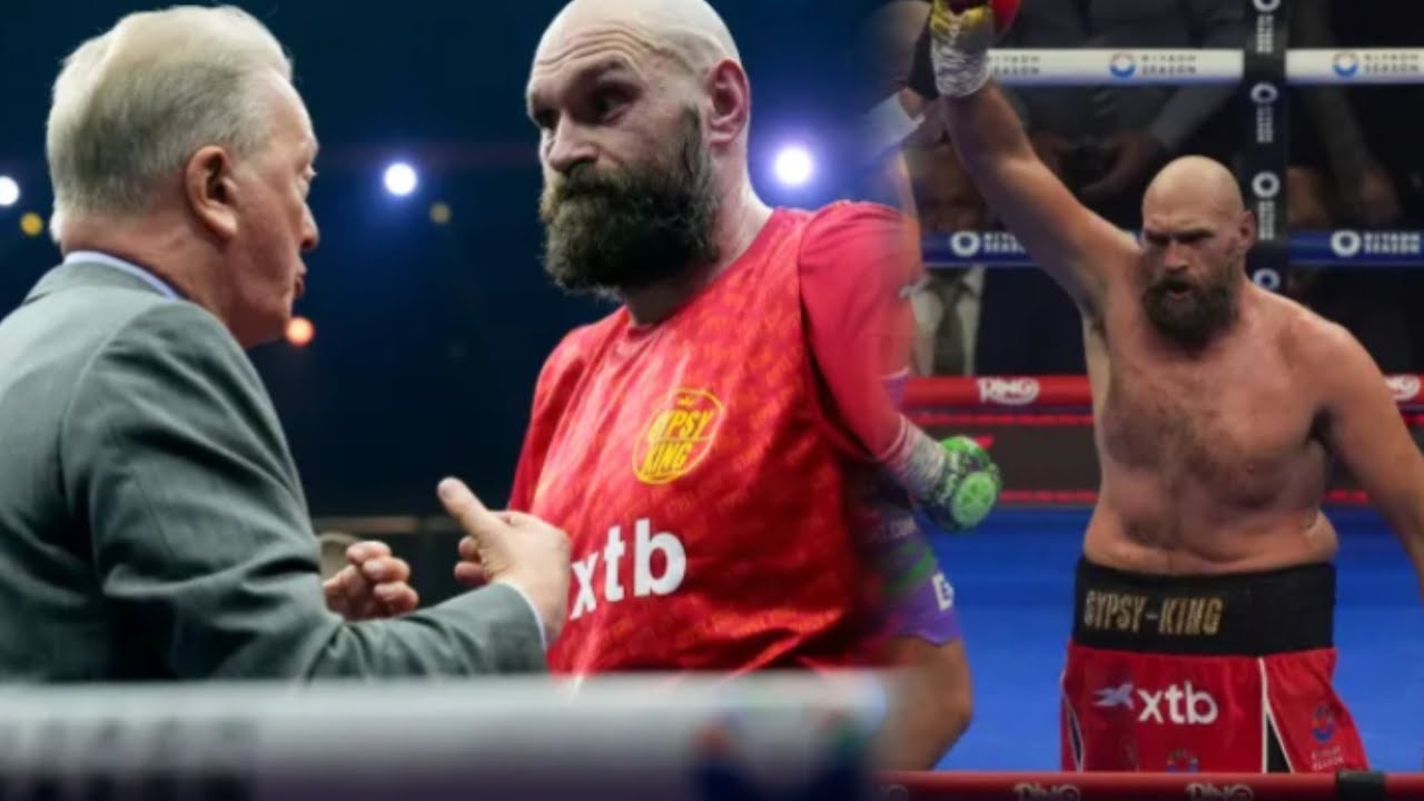 Tyson Fury breaks silence on Oleksandr Usyk defeat in angry backstage ...