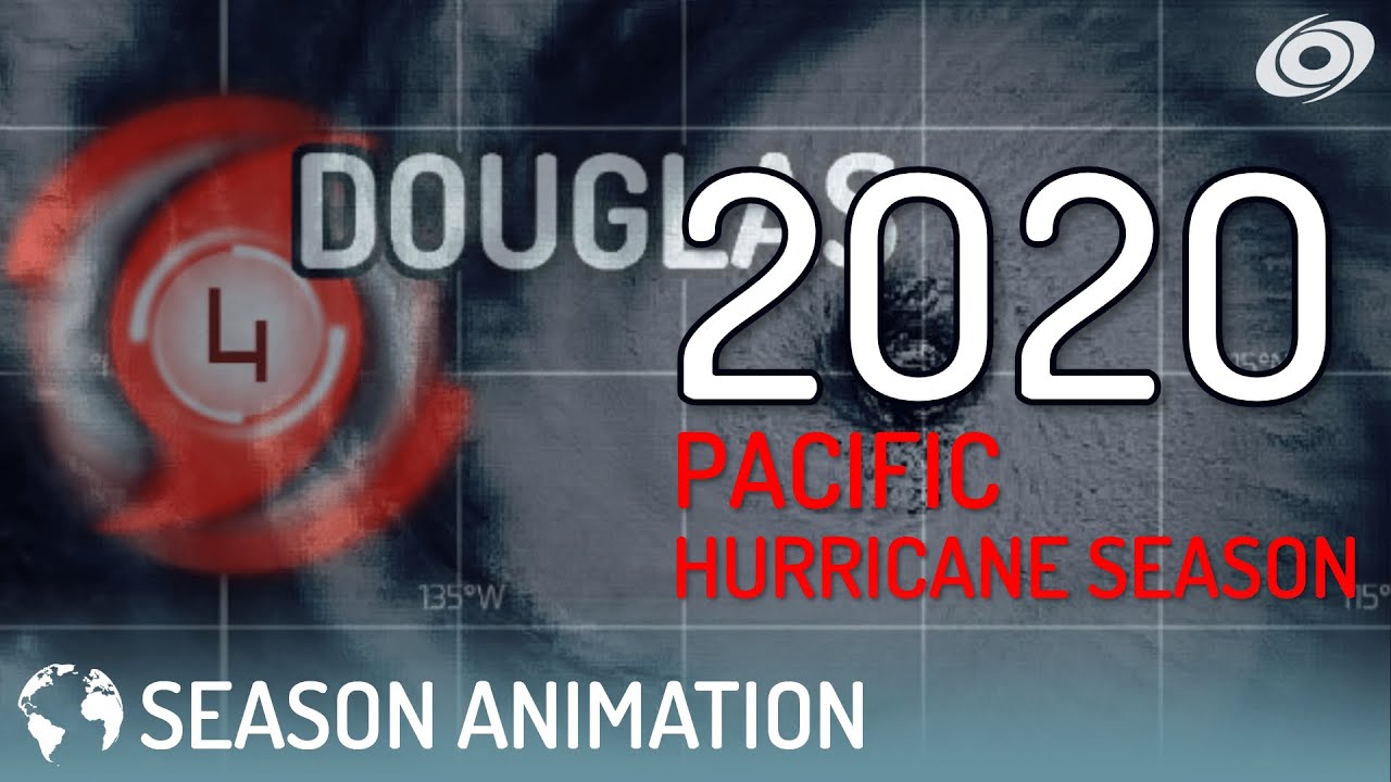 2020 Pacific Hurricane Season Animation - YouTube