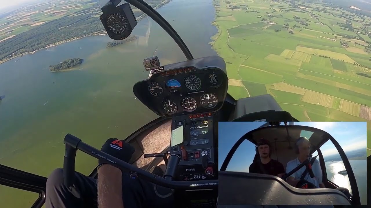 Helicopter flight traning #2 - settling with power, slope landings ...