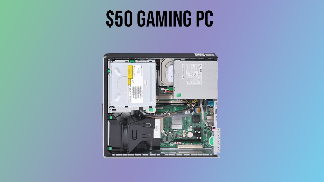 The $50 1080p Gaming PC | Minecraft, GTA and more! - YouTube