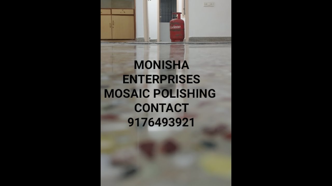 Monisha Enterprises High quality Mosaic Polishing - YouTube