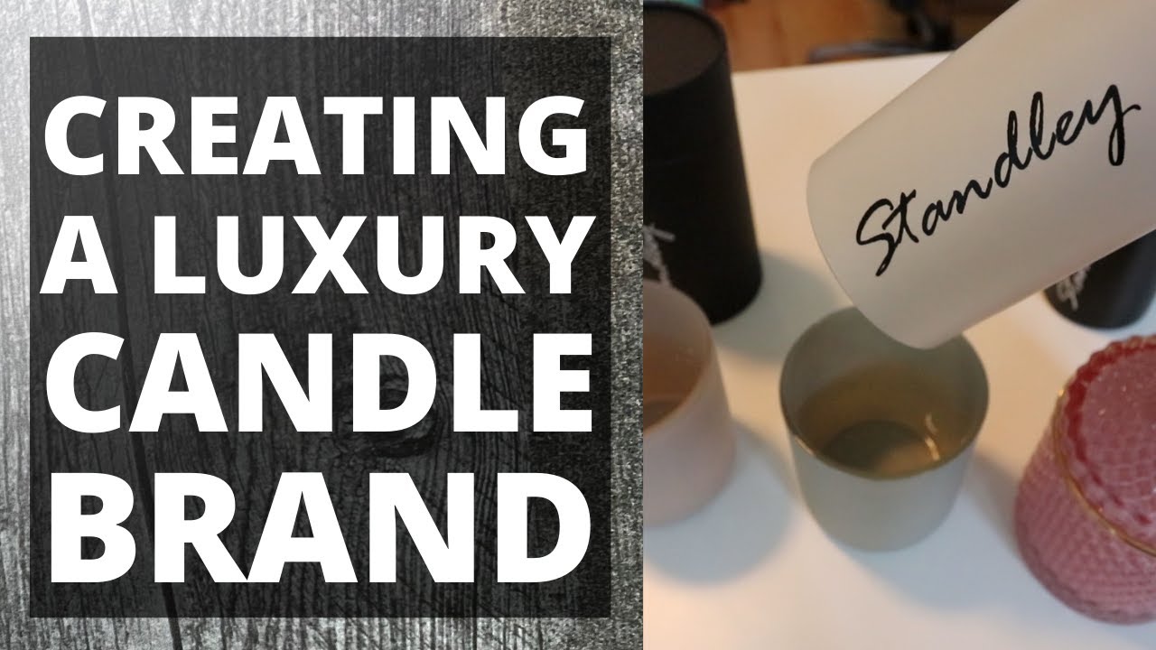 Creating a luxury candle line - part one - YouTube
