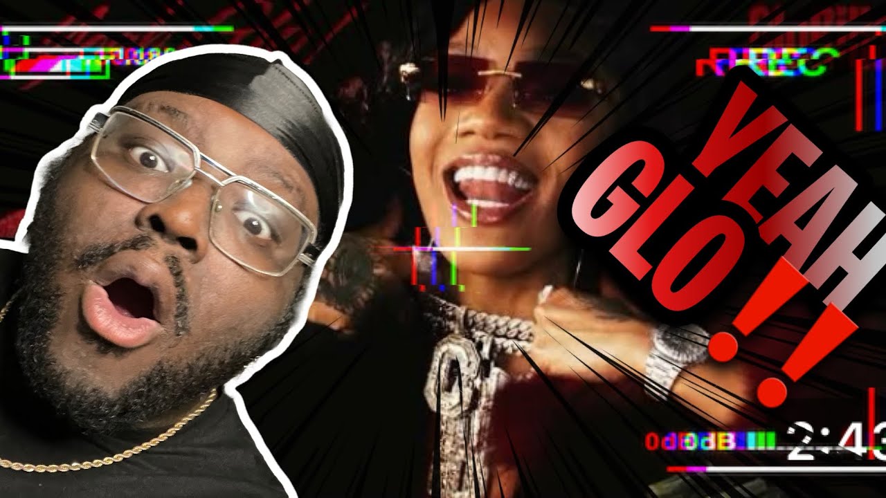 BEST FEMALE RAPPER EVER!!!! GloRilla - Yeah Glo! (Official Music Video ...