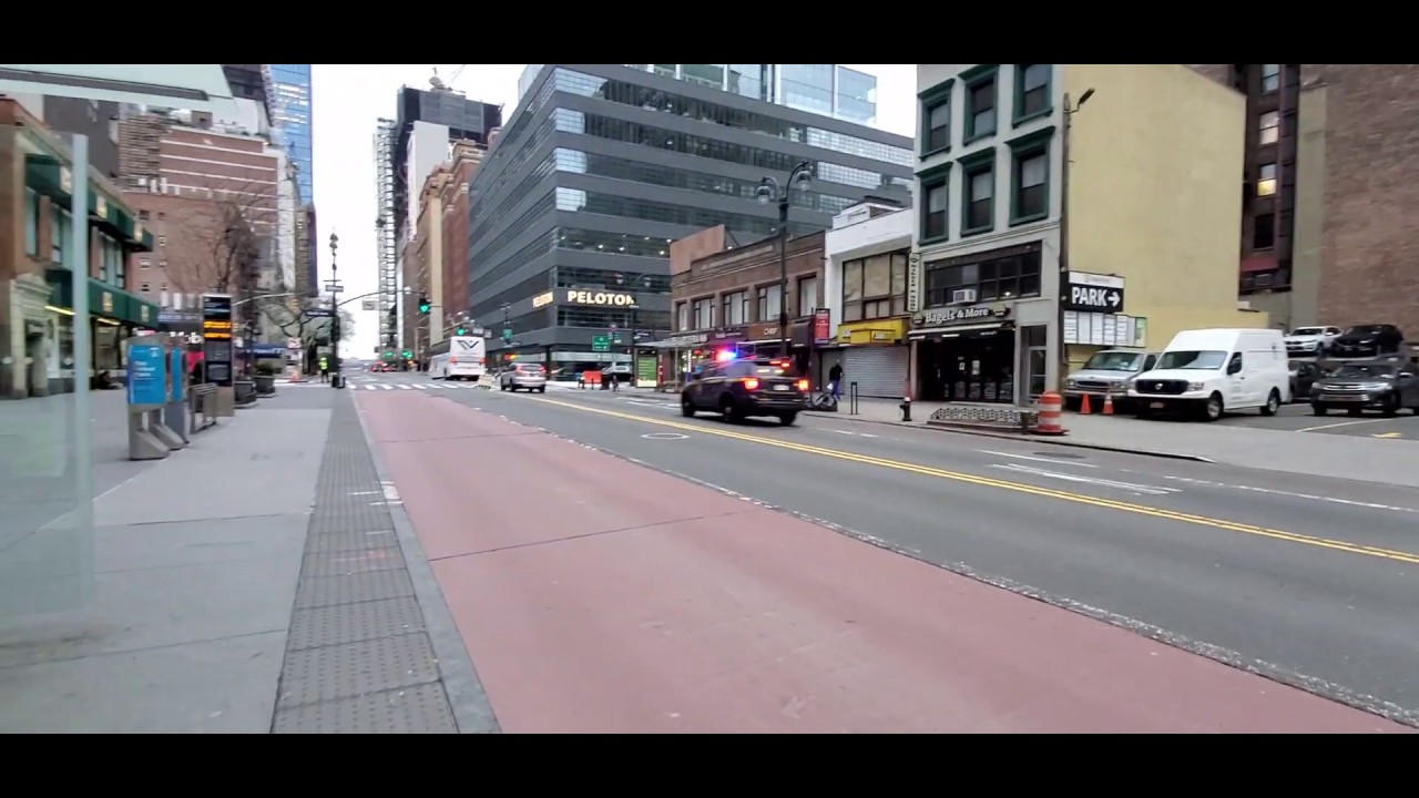 New York State Police Troopers Passing By On West 34th Street In ...