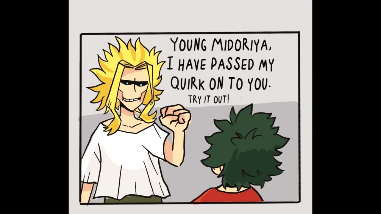Passing One For All to Deku | MHA Dub - YouTube