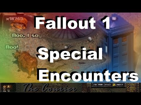Fallout 1 - All Special Encounters - YouTube