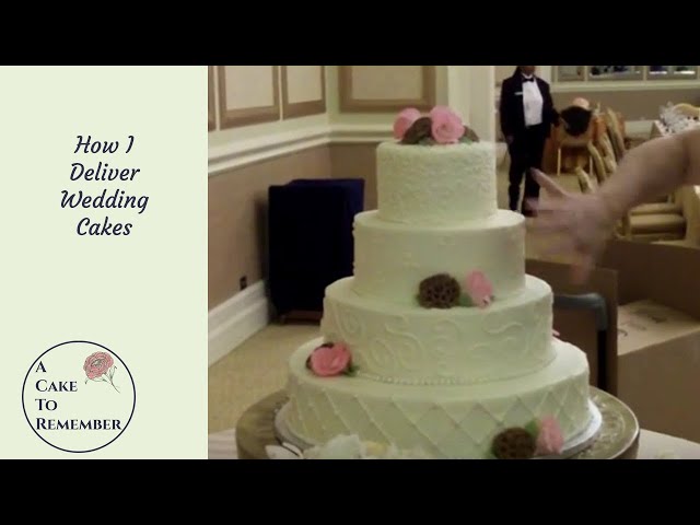 How to deliver a wedding cake | Beachweddingtips.com