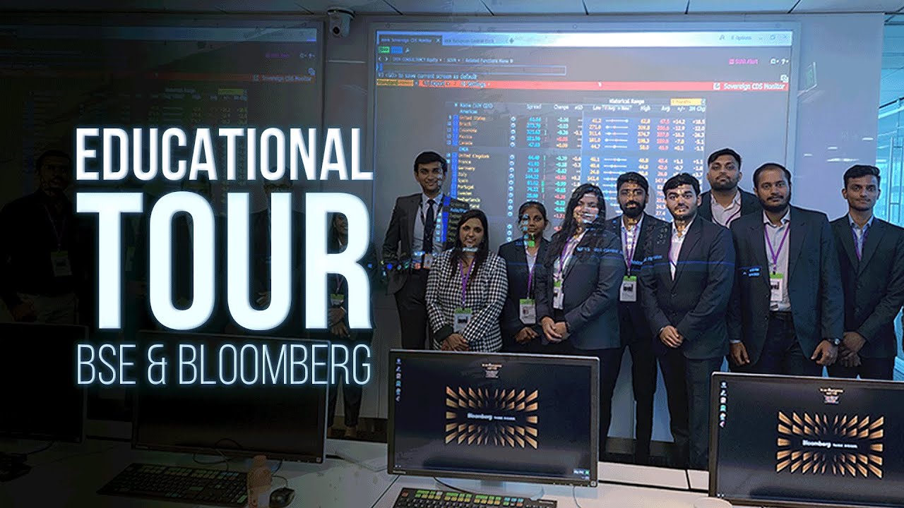 NBS Students Educational Tour | BSE Institute, Bloomberg & HDFC ...
