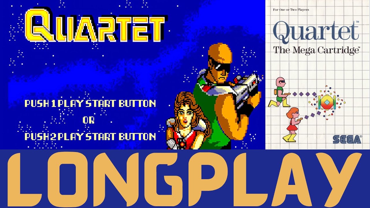 Quartet Master System Longplay - YouTube