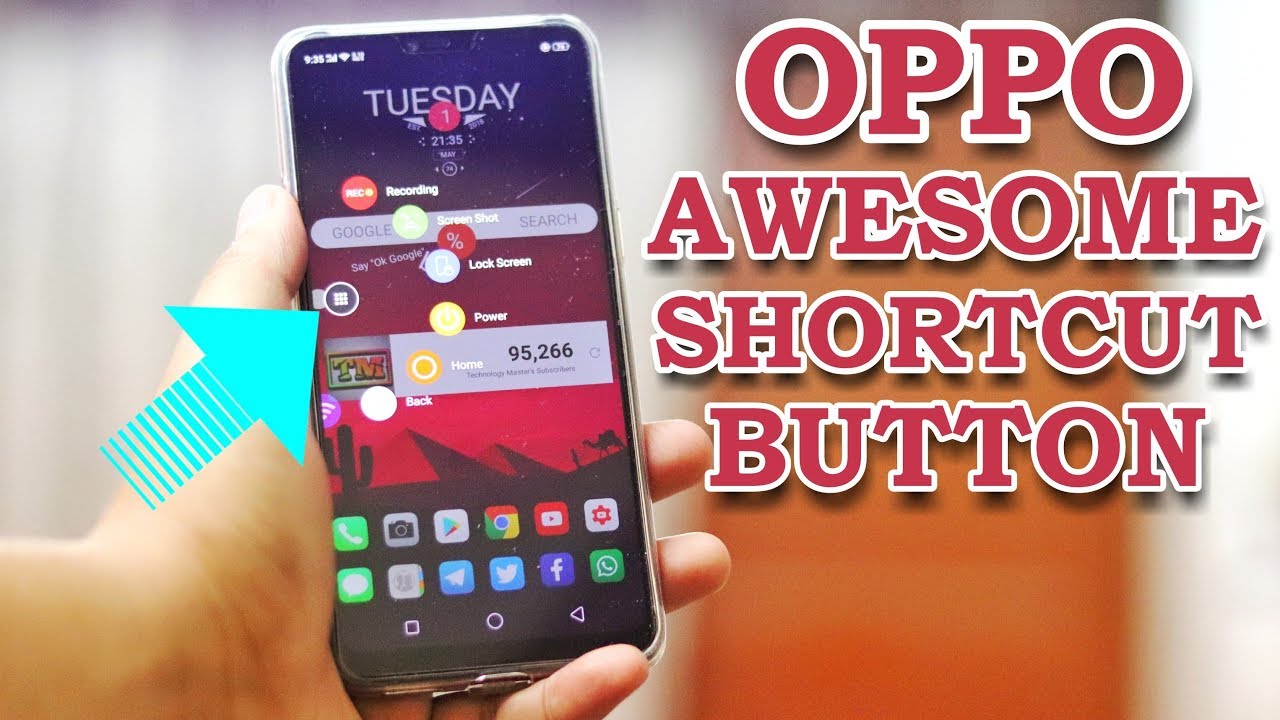 Oppo New Awesome Shortcut Button - YouTube