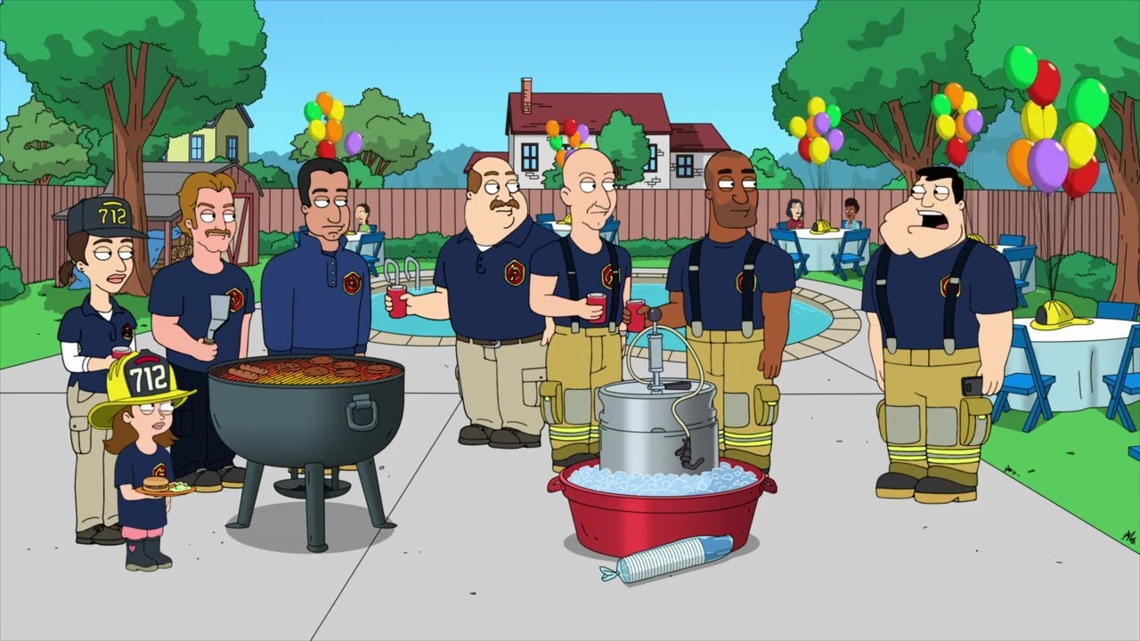 American Dad - She's gonna burn down the firehouse - YouTube